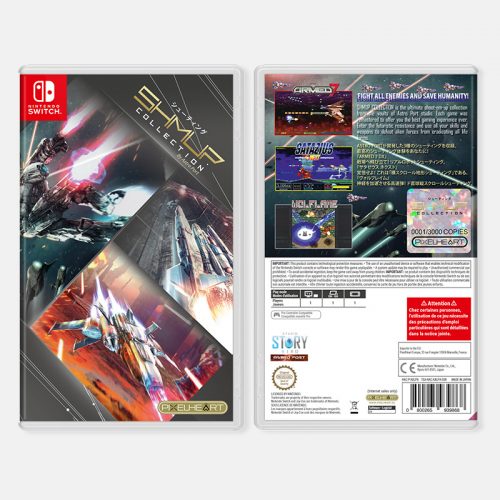 Shmup Collection SWITCH [EUR] - Cover JPN - PixelHeart
