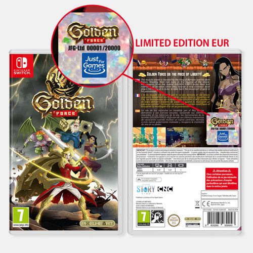 Golden Force SWITCH [EUR] - PixelHeart