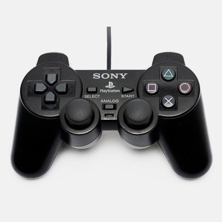 Sony DUALSHOCK 2 Wired Controller (Black) - PixelHeart
