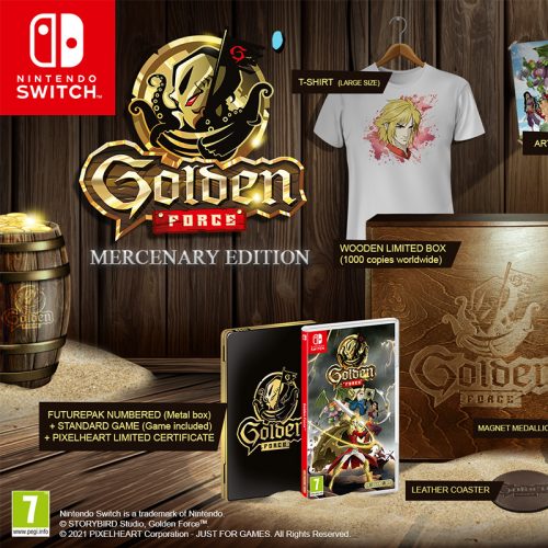 Golden Force Mercenary Edition SWITCH [EUR] - PixelHeart
