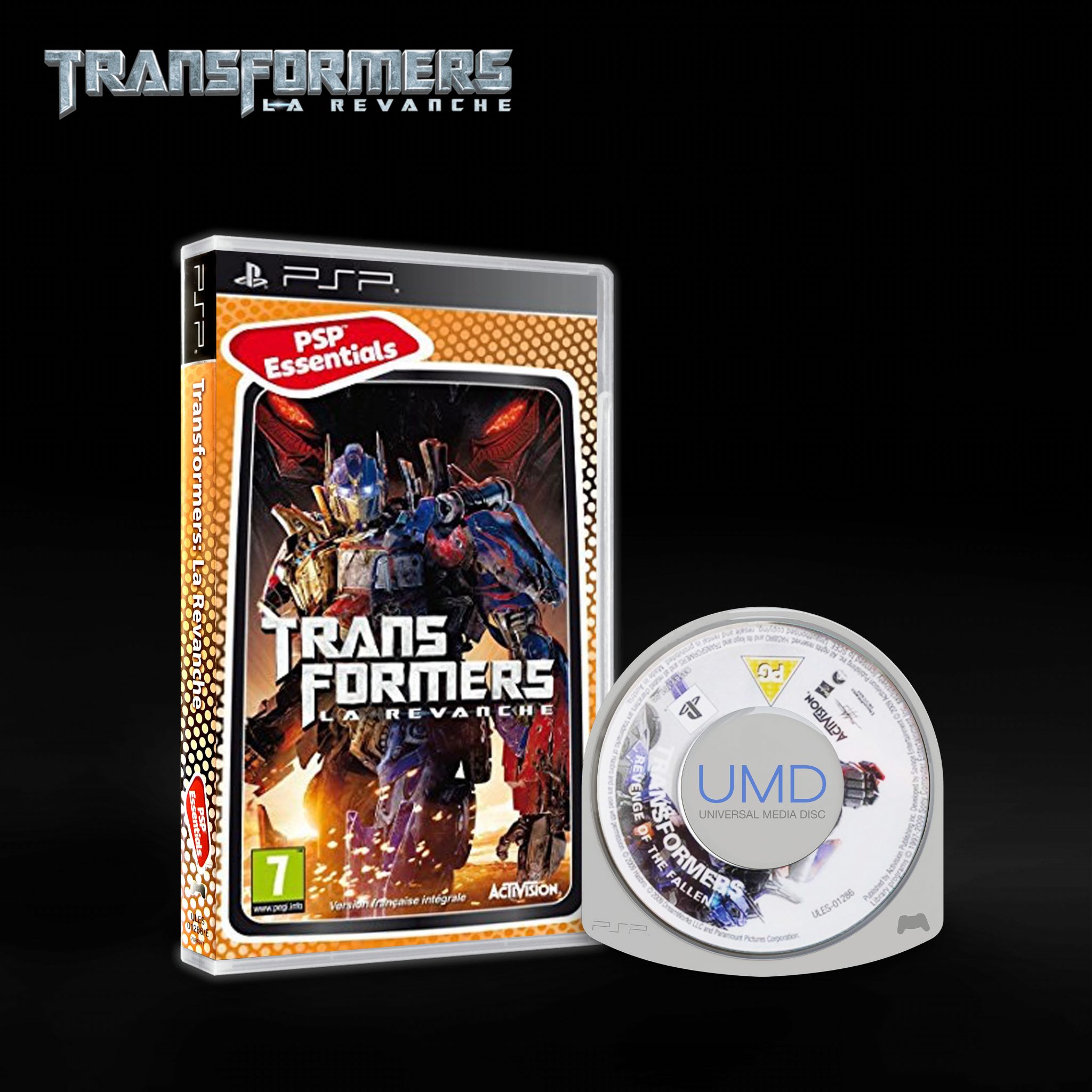 Transformers: Revenge of the Fallen PSP [PAL] - PixelHeart