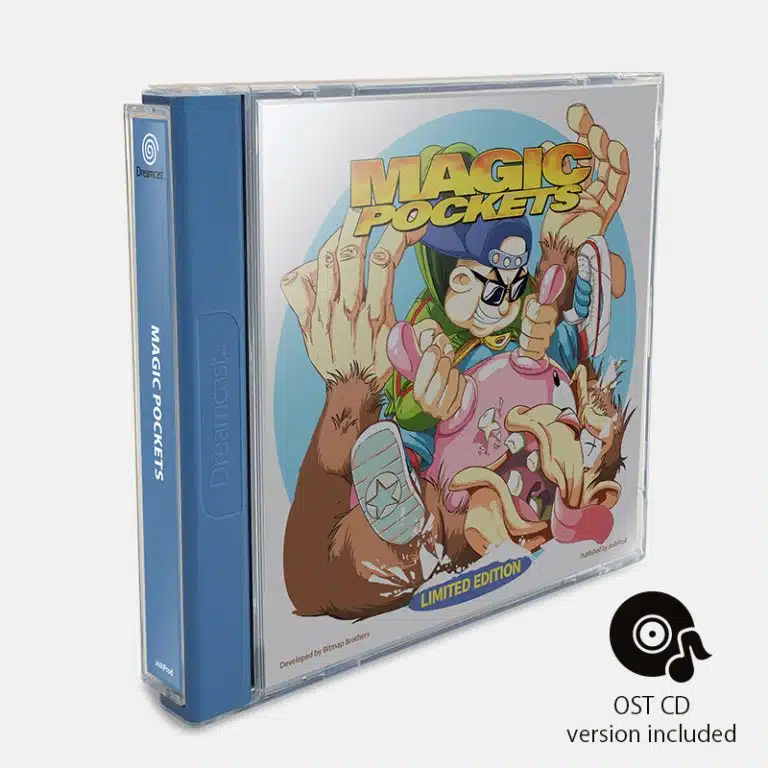 Magic Pockets - Limited OST Edition - Dreamcast [PAL] - PixelHeart