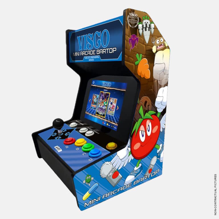 VISCO Mini Arcade Bartop – PixelHeart
