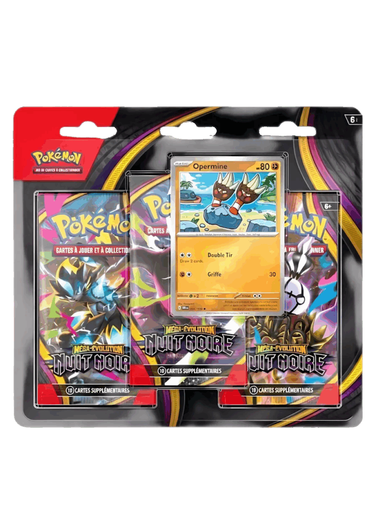 Pokemon Tri-Pack : Pitch Black French Version - PixelHeart